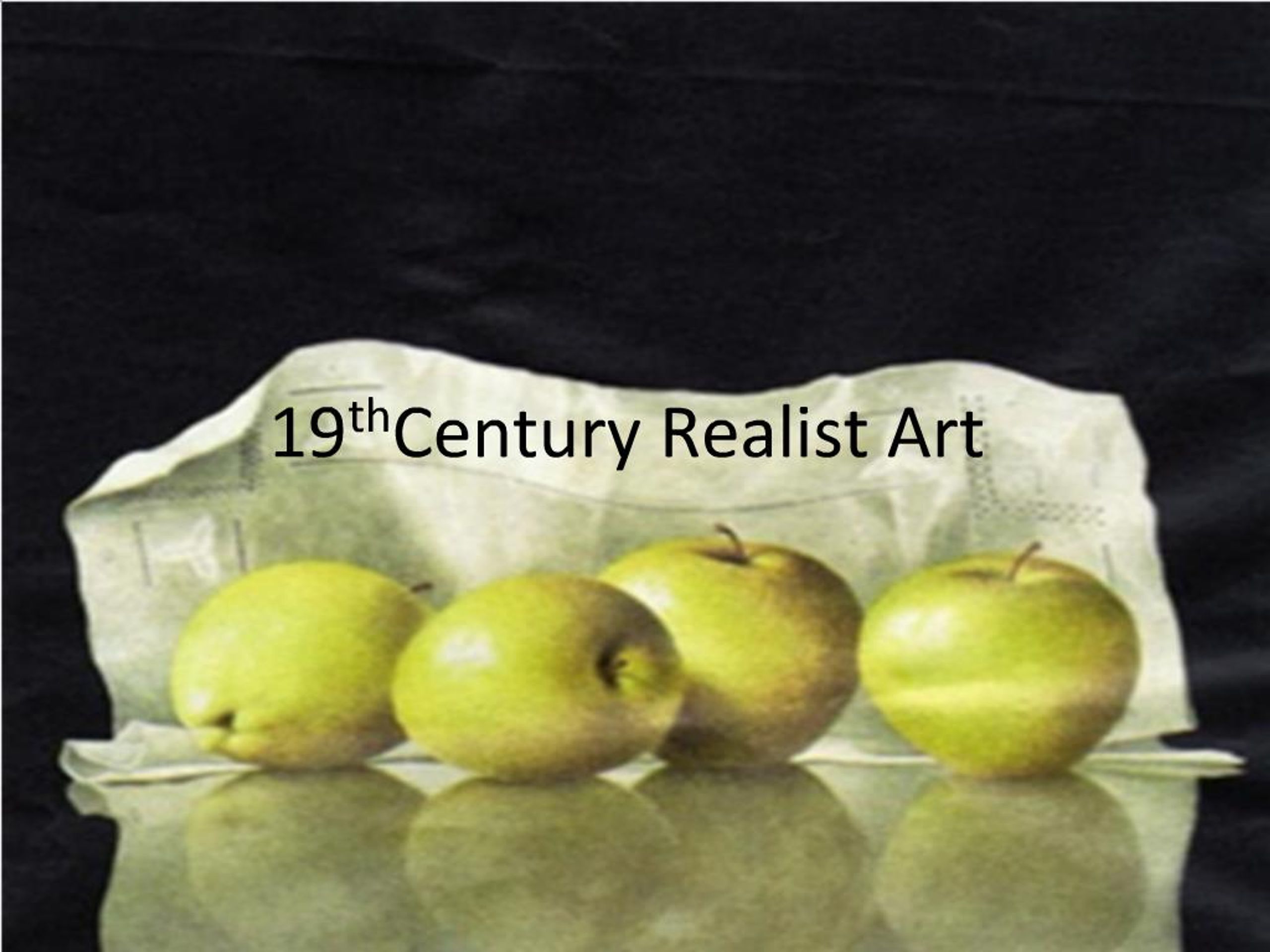 PPT - 19th Century Realist Art PowerPoint Presentation, free download ...