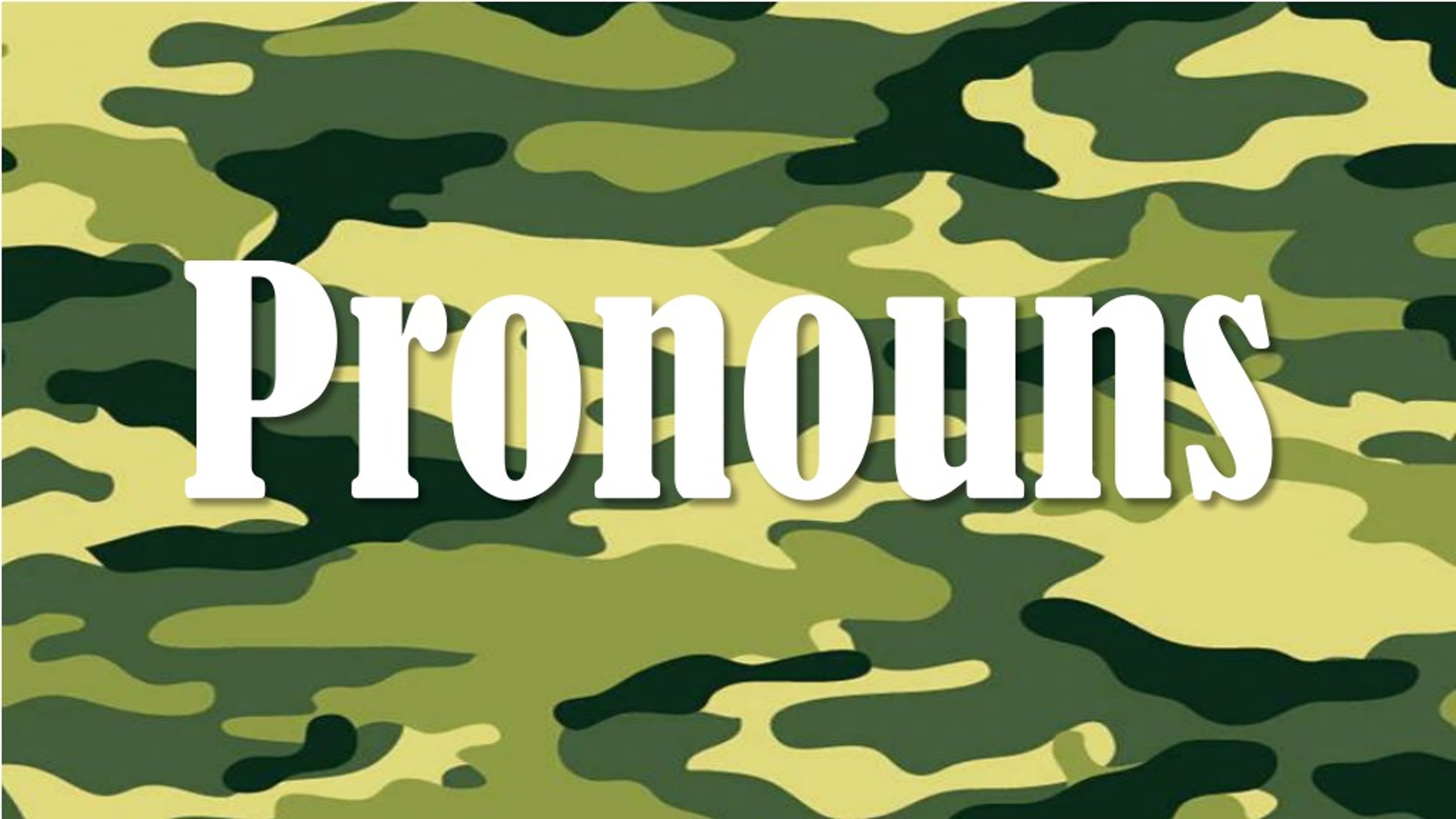 PPT - Pronouns PowerPoint Presentation, free download - ID:633013