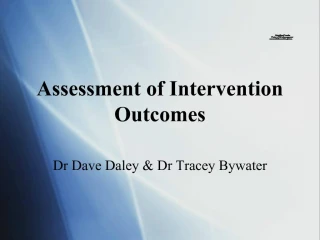 PPT - Assessment-based Intervention PowerPoint Presentation, free download - ID:1937165