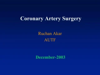 PPT - Coronary Artery Bypass Graft (CABG) PowerPoint Presentation, free ...
