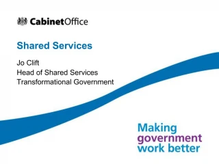 PPT - Shared Services Model: Shared Procurement Portal PowerPoint ...