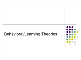 PPT - Behavioral theories PowerPoint Presentation, free download - ID ...