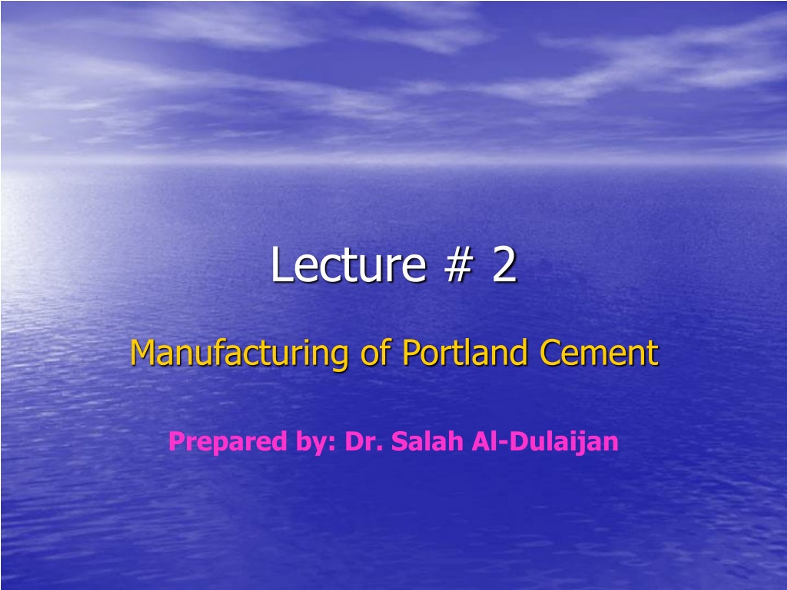 PPT - Lecture # 2 PowerPoint Presentation, free download - ID:658130