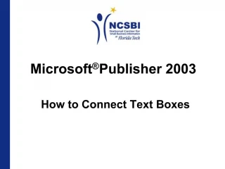 PPT - Microsoft Publisher - Introduction PowerPoint Presentation, free ...