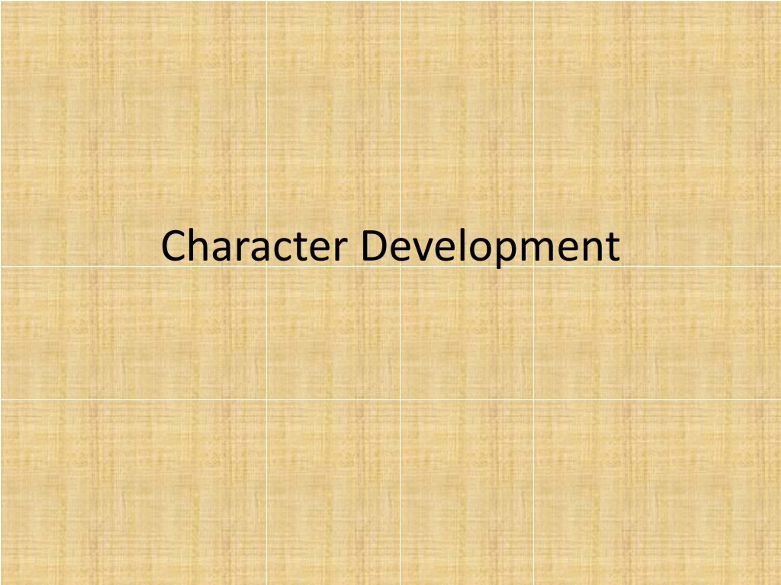 PPT - Character Development PowerPoint Presentation, free download - ID ...