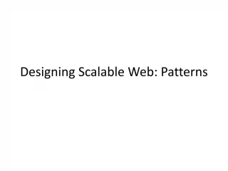 PPT - Designing scalable applications for cloud PowerPoint Presentation ...