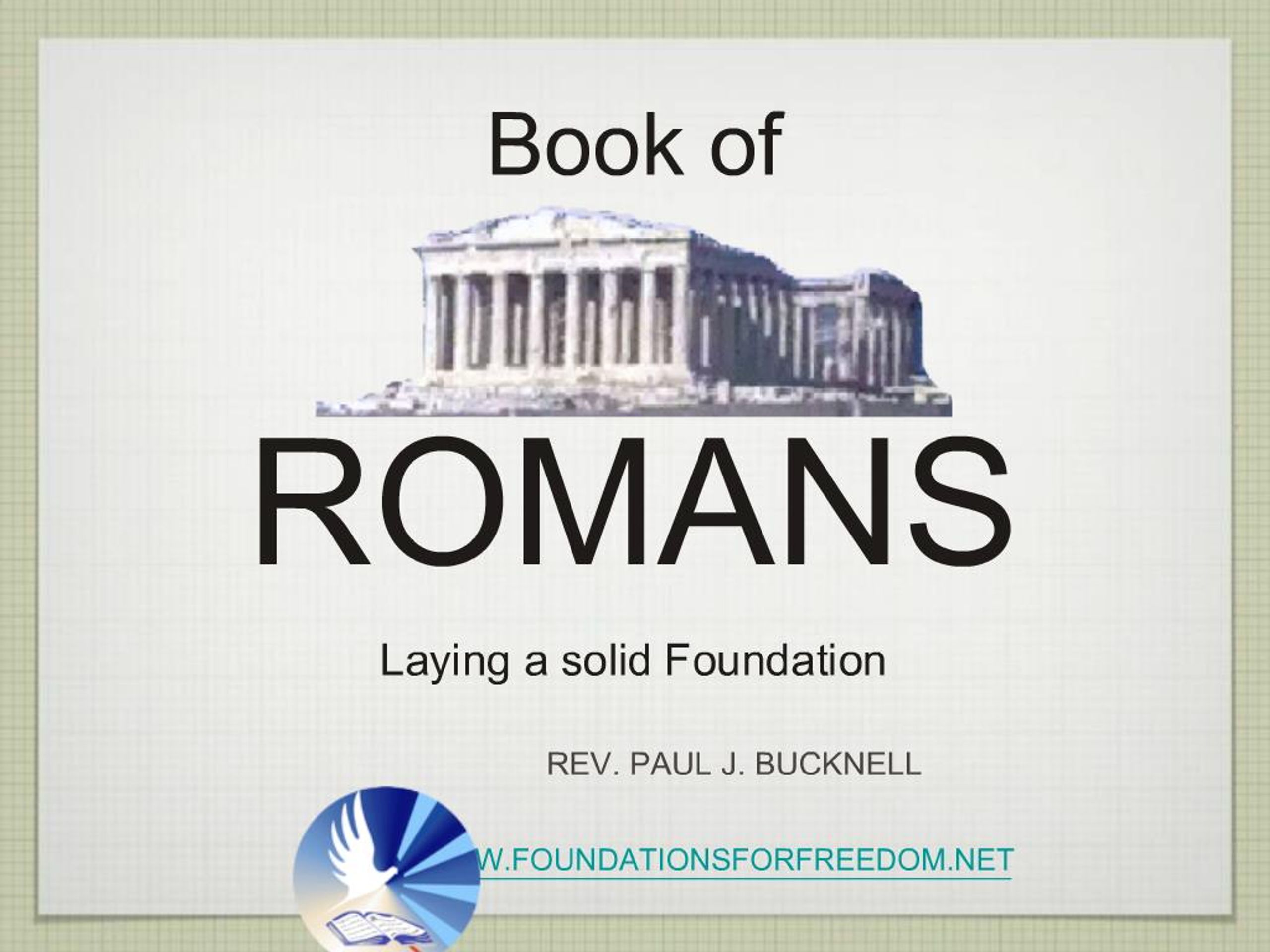 PPT - Book of ROMANS PowerPoint Presentation, free download - ID:671256