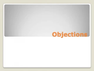 PPT - Handling Objections PowerPoint Presentation, free download - ID ...