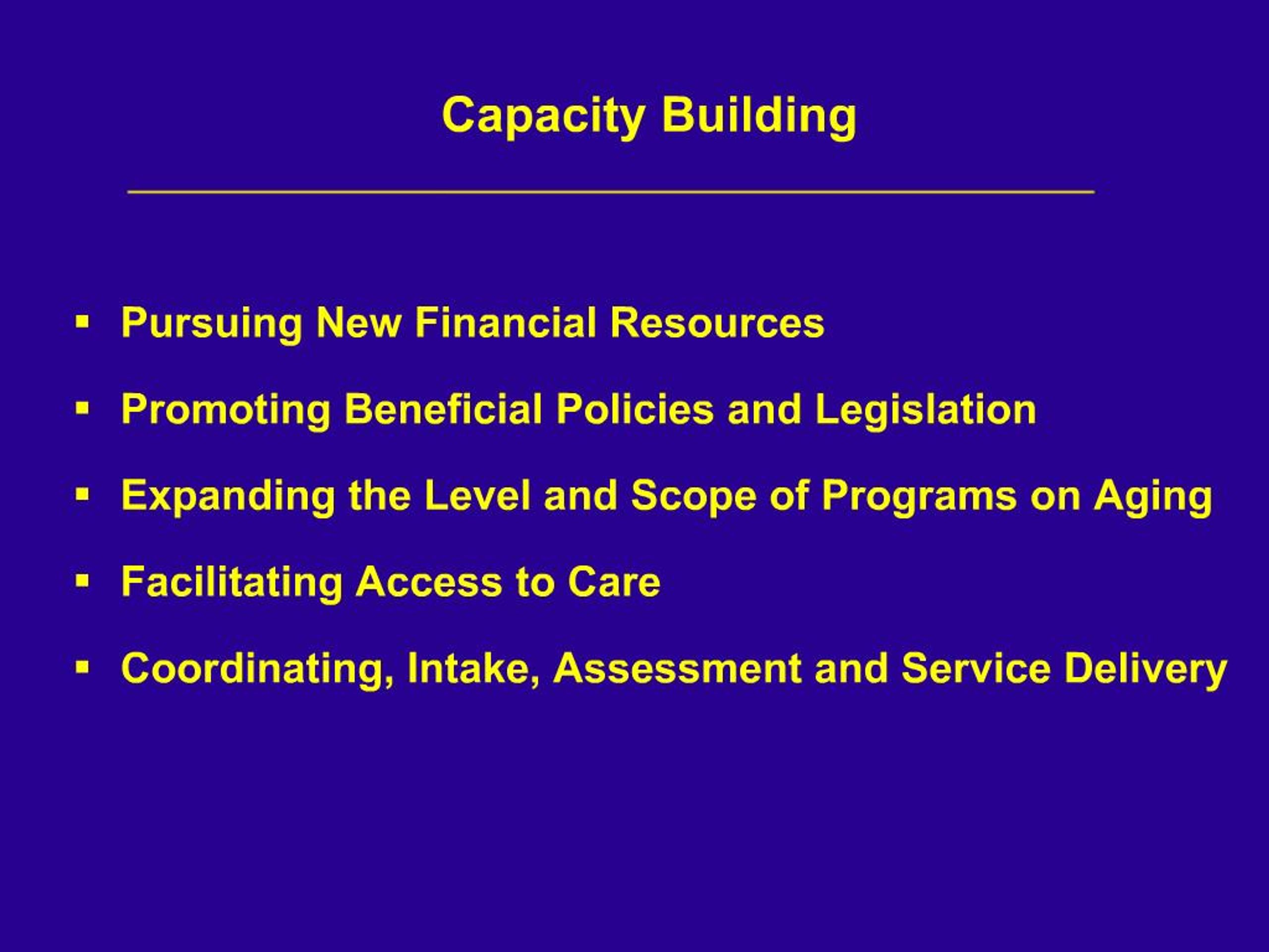 PPT - Capacity Building PowerPoint Presentation, free download - ID:678878