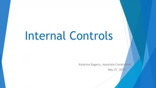 PPT - INTERNAL CONTROLS PowerPoint Presentation, free download - ID:4125300