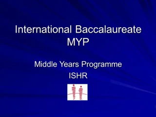 PPT - MYP PowerPoint Presentation, free download - ID:2332678
