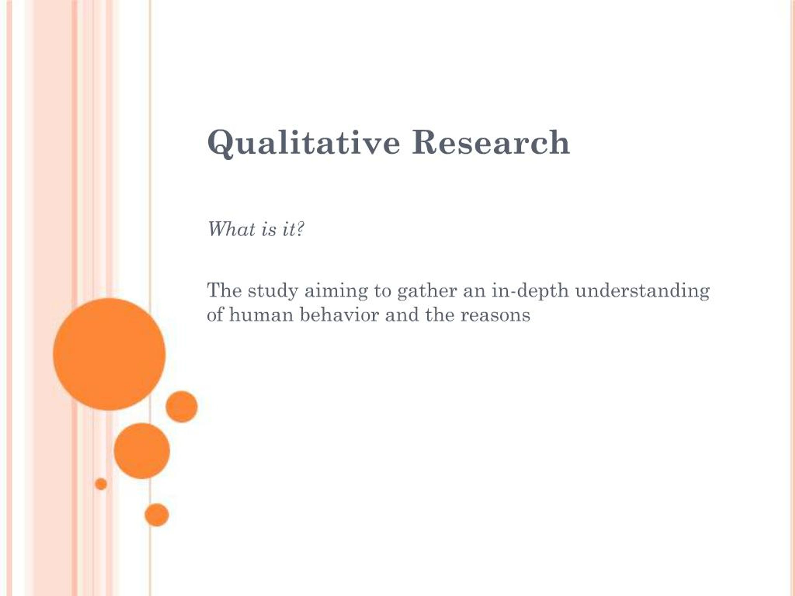 PPT - Qualitative Research PowerPoint Presentation, free download - ID ...