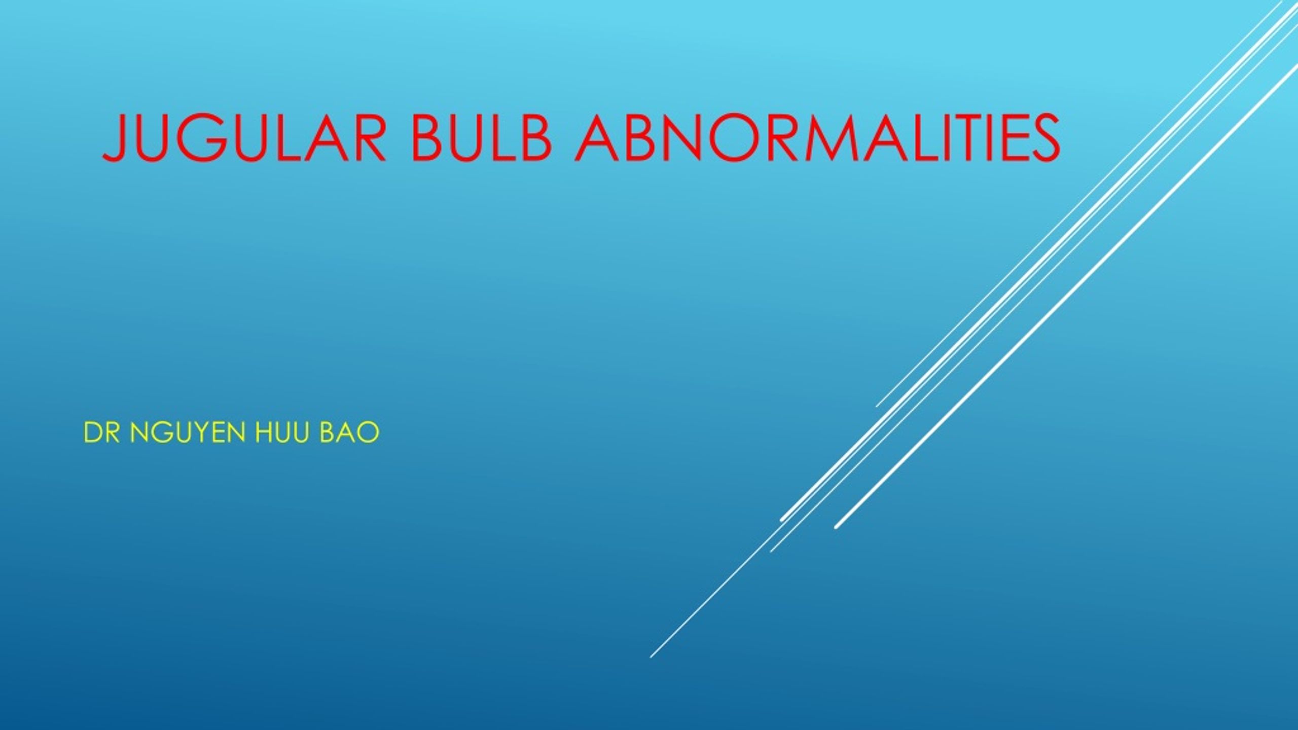 PPT - Jugular bulb abnormalities PowerPoint Presentation, free download ...