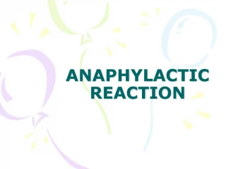 PPT - ANAPHYLACTIC SHOCK PowerPoint Presentation, free download - ID ...