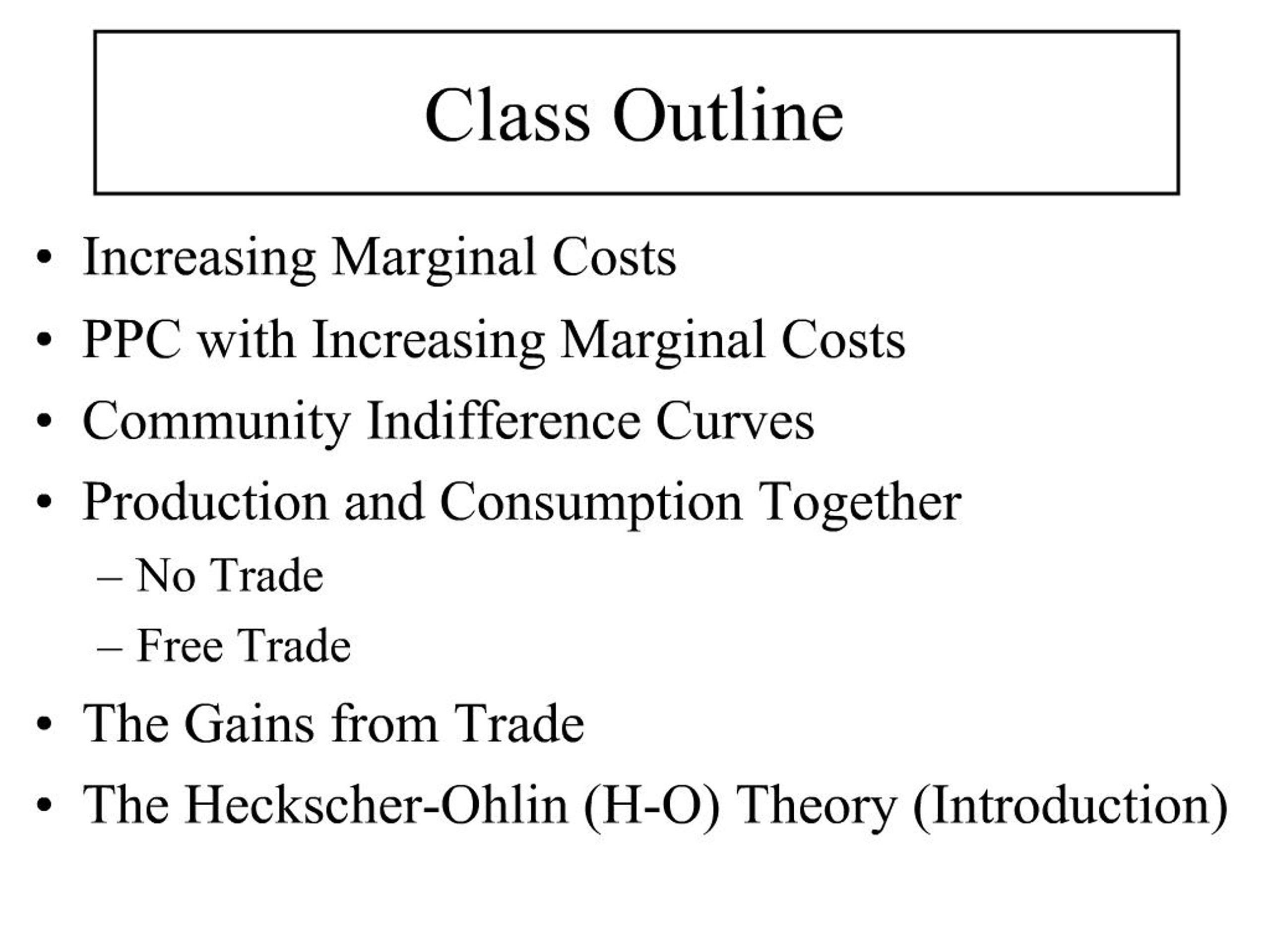 PPT - Class Outline PowerPoint Presentation, free download - ID:690785