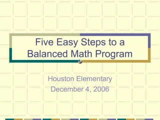 PPT - Balanced Math Framework PowerPoint Presentation, free download ...