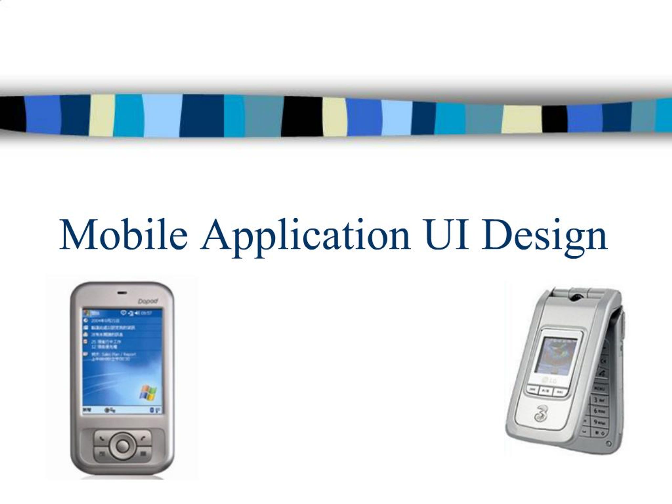 PPT - Mobile Application UI Design PowerPoint Presentation, free ...