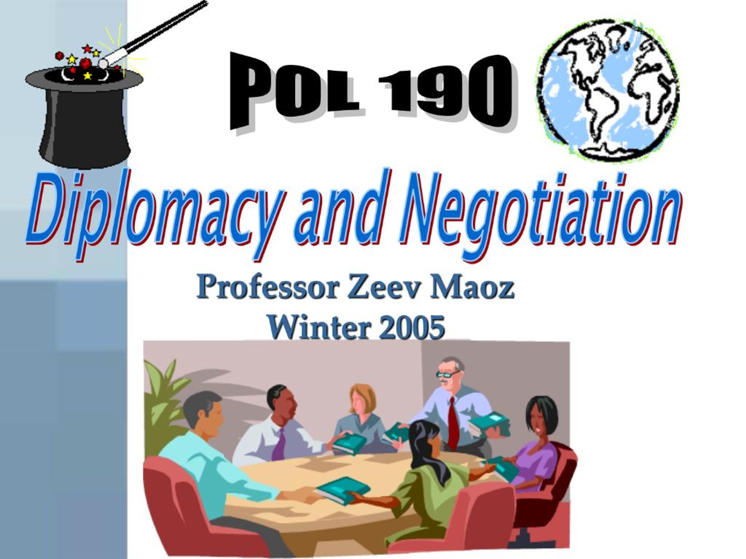 PPT - Diplomacy and Negotiation PowerPoint Presentation, free download ...