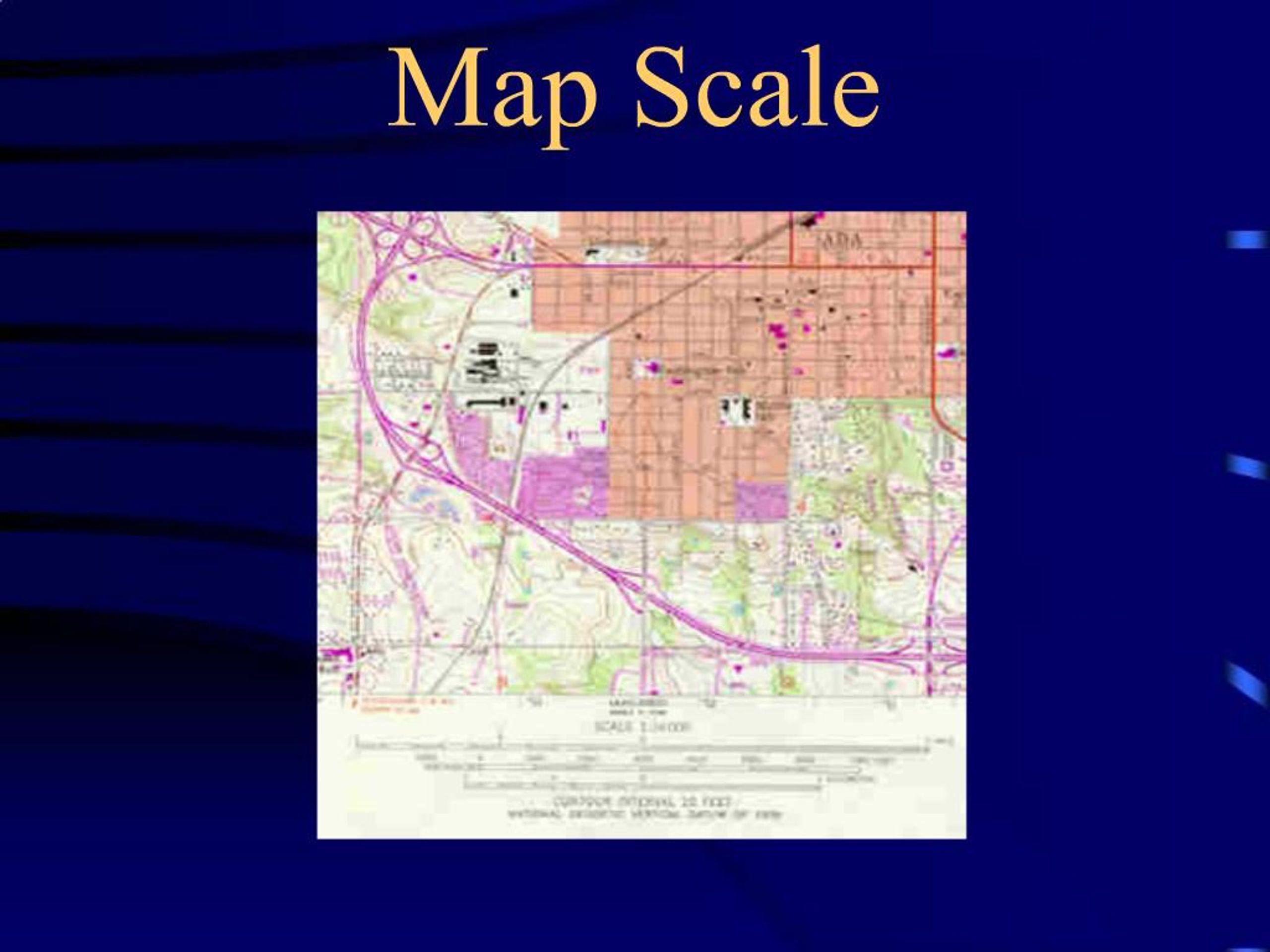 PPT - Map Scale PowerPoint Presentation, free download - ID:708792