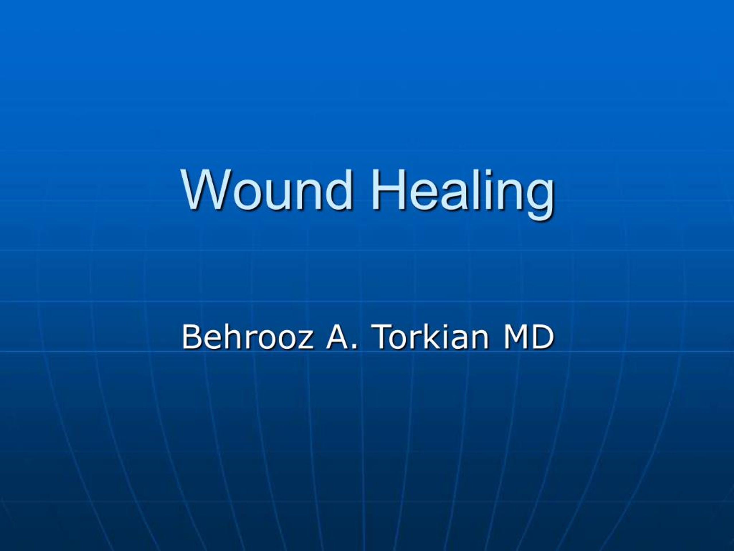 PPT - Wound Healing PowerPoint Presentation, free download - ID:709972