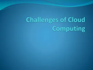 PPT - Cloud Computing Benefits and Challenges PowerPoint Presentation, free download - ID:8852526