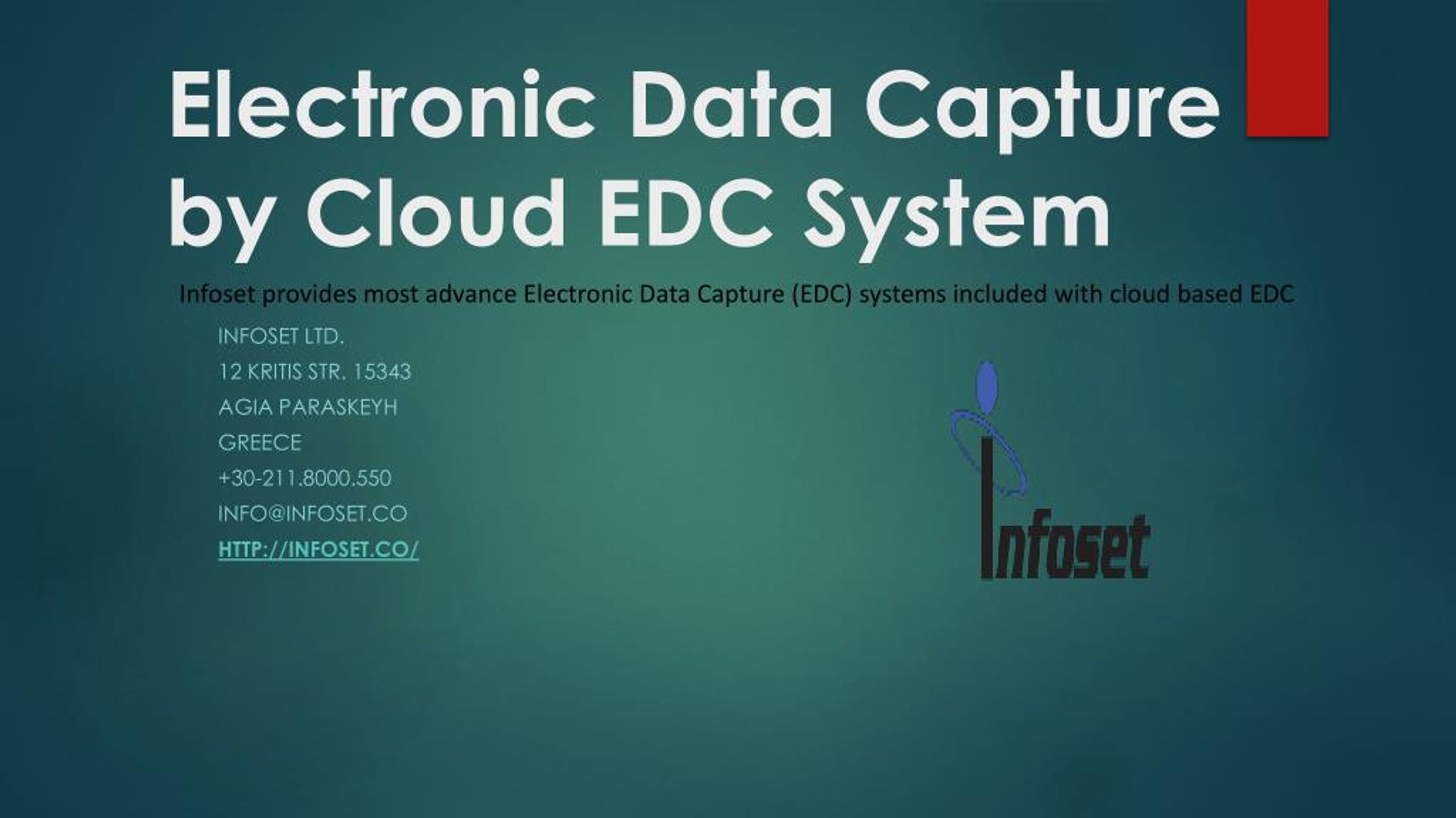 PPT - Electronic Data Capture by Cloud EDC System PowerPoint ...
