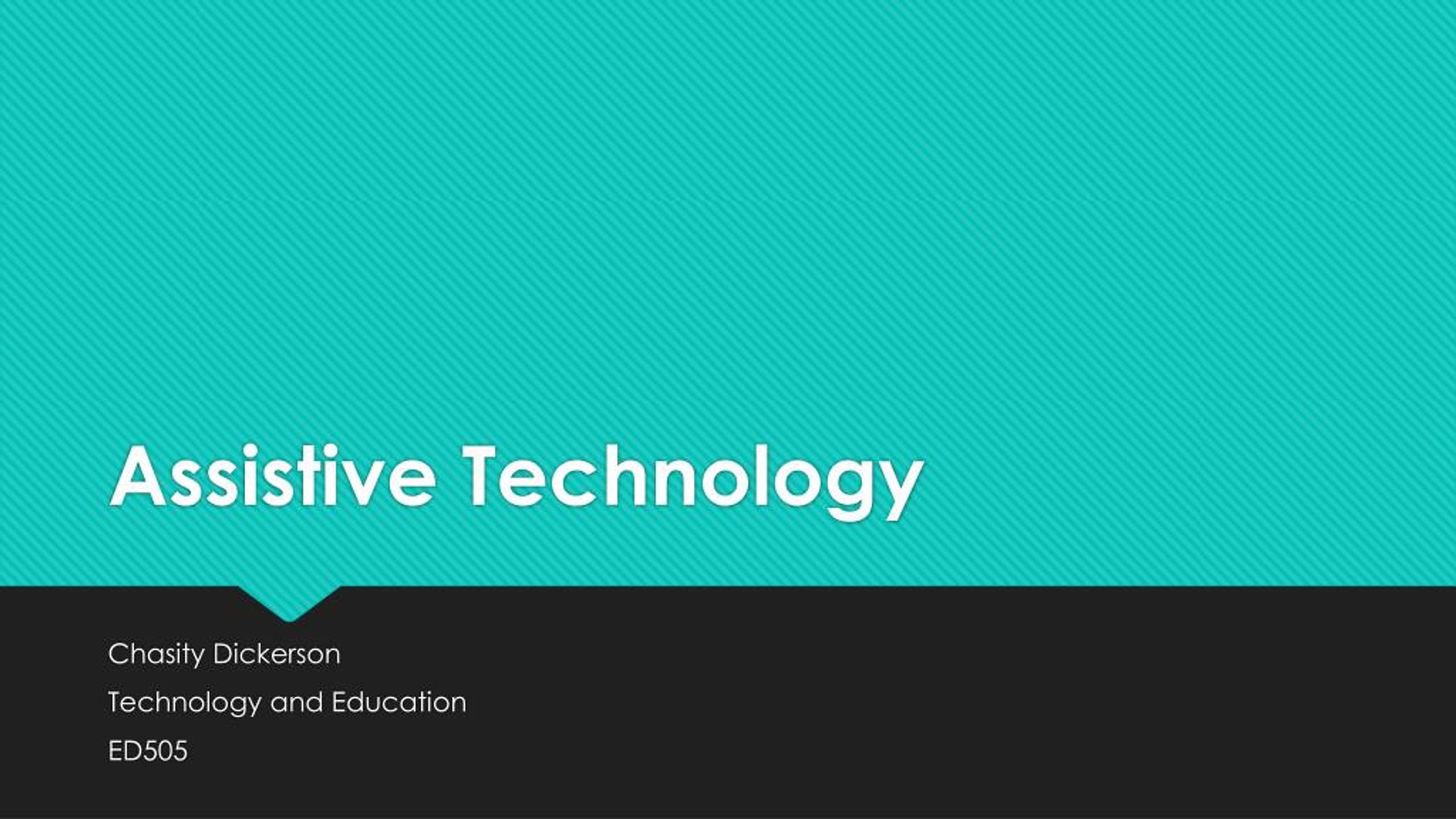 PPT - Assistive Technology PowerPoint Presentation, free download - ID ...