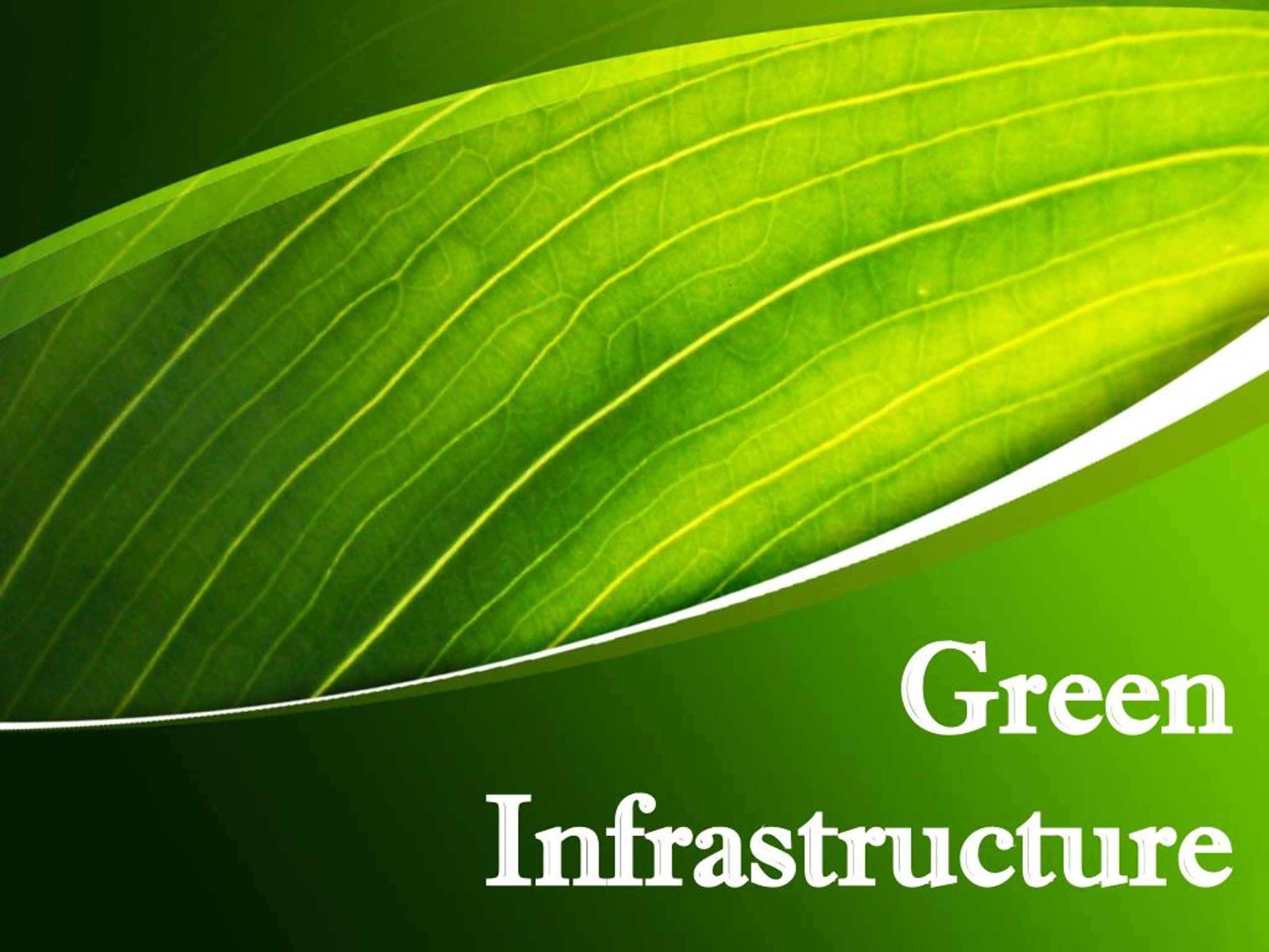 PPT - Green Infrastructure PowerPoint Presentation, free download - ID ...