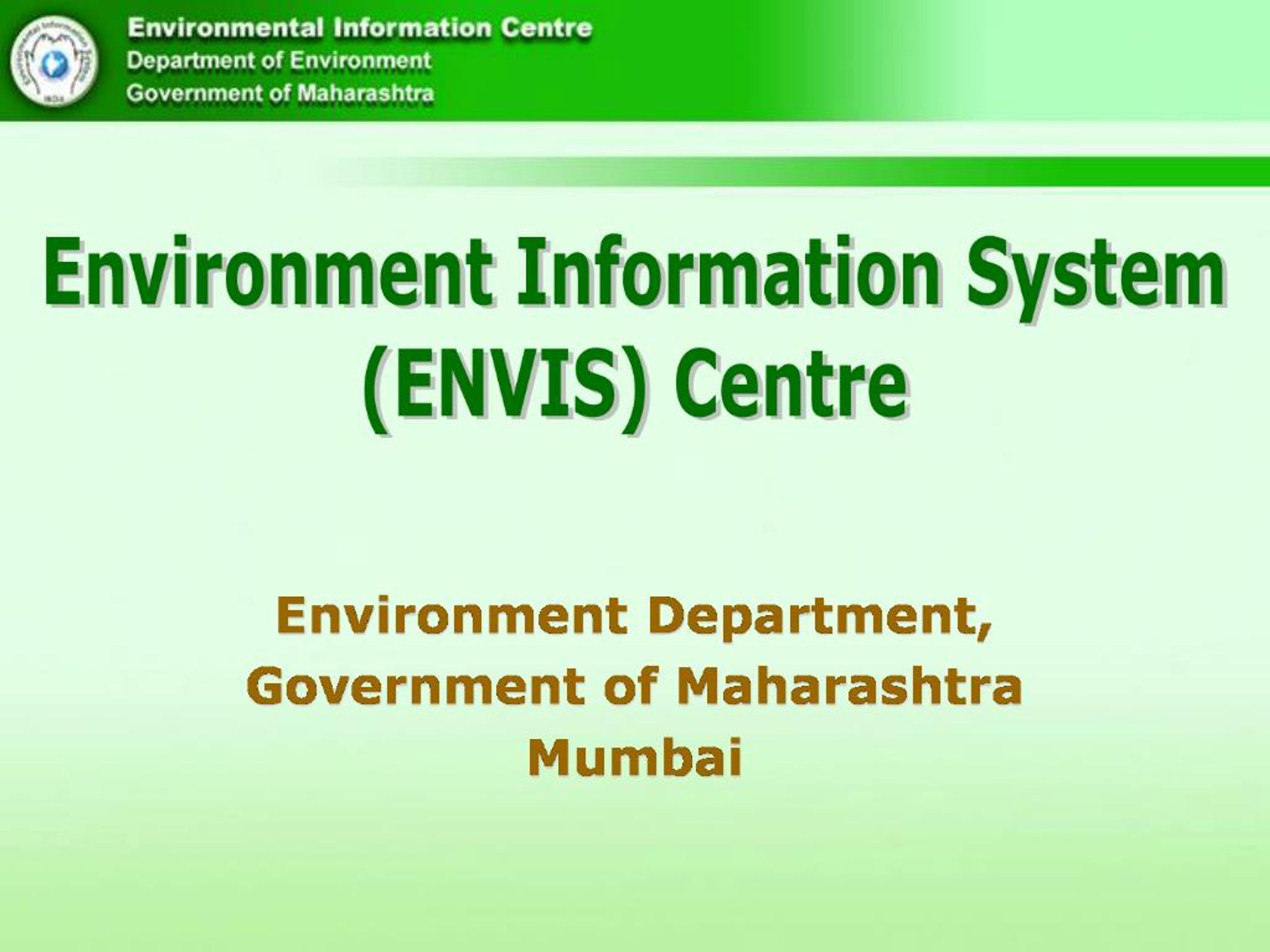 PPT - Environment Information System ENVIS Centre PowerPoint ...