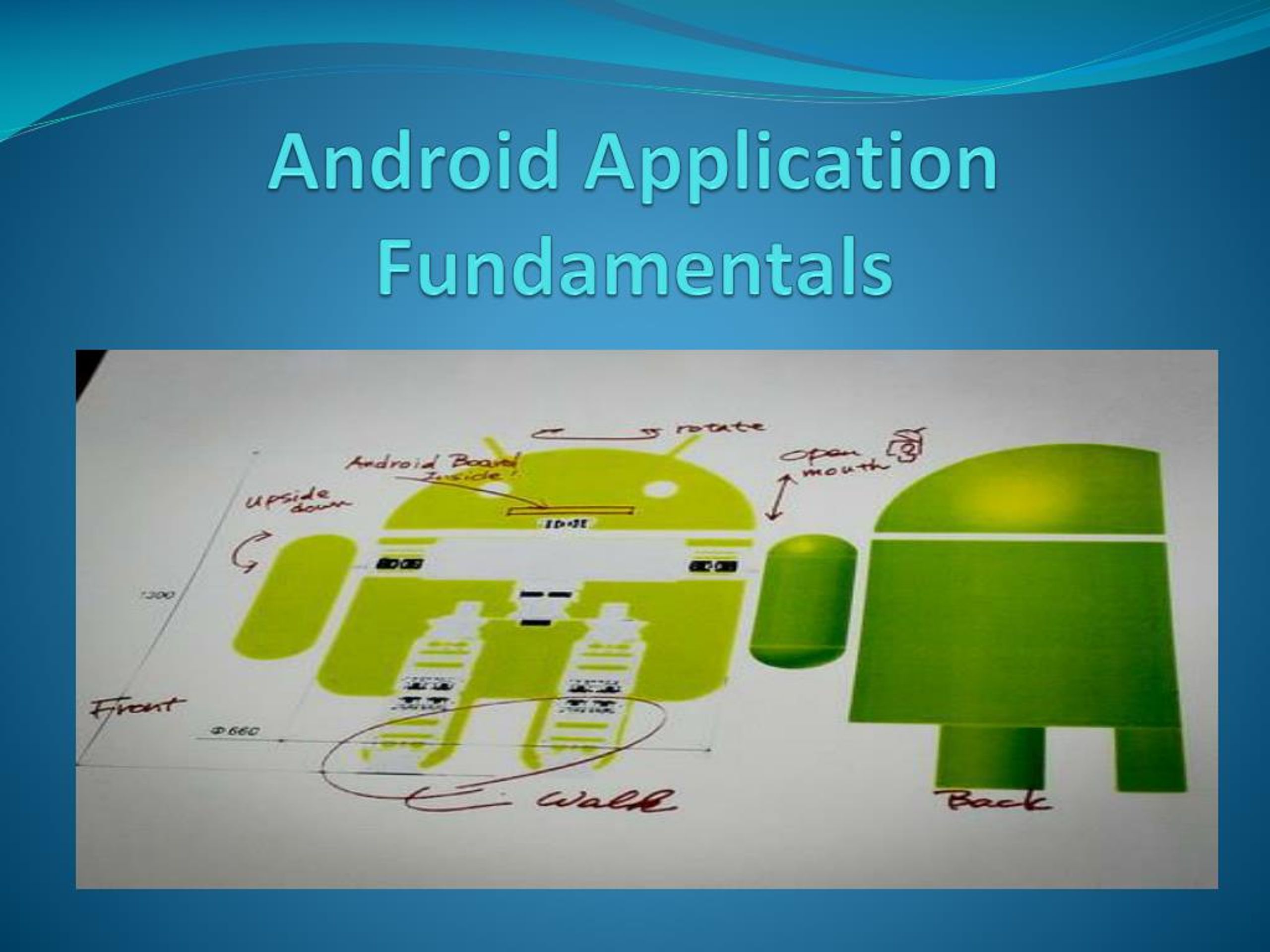 PPT - Android Application Fundamentals PowerPoint Presentation, free ...