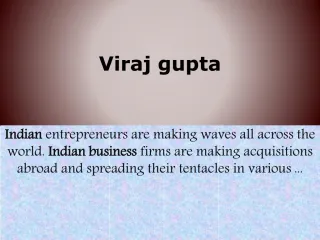 PPT - alok gupta PowerPoint Presentation, free download - ID:7323111