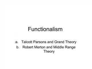 PPT - Functionalism theory PowerPoint Presentation, free download - ID ...