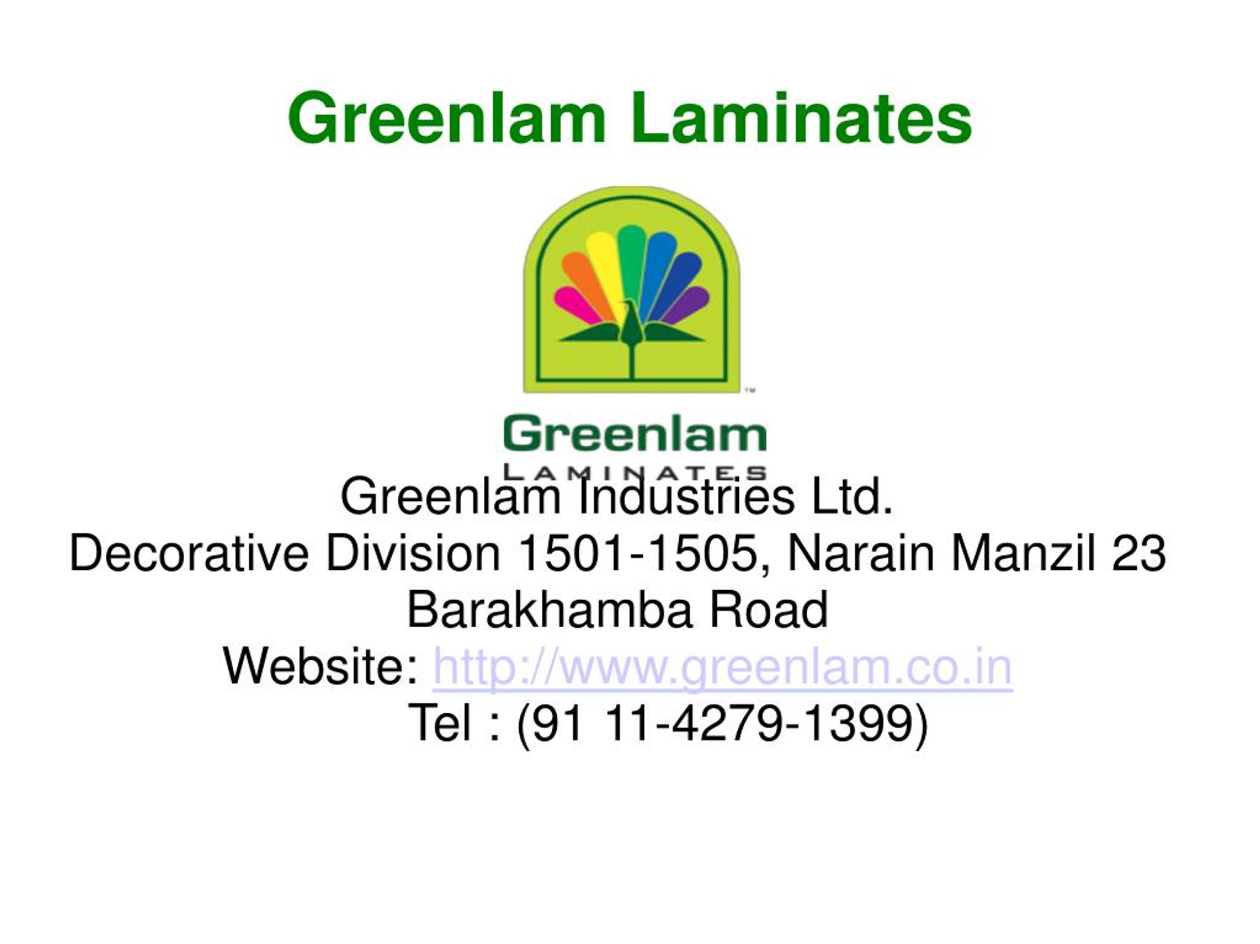 PPT - Greenlam Door Laminates PowerPoint Presentation, free download ...