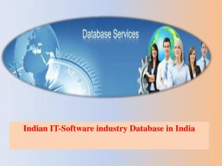 PPT - IT INDUSTRY IN INDIA PowerPoint Presentation, free download - ID ...
