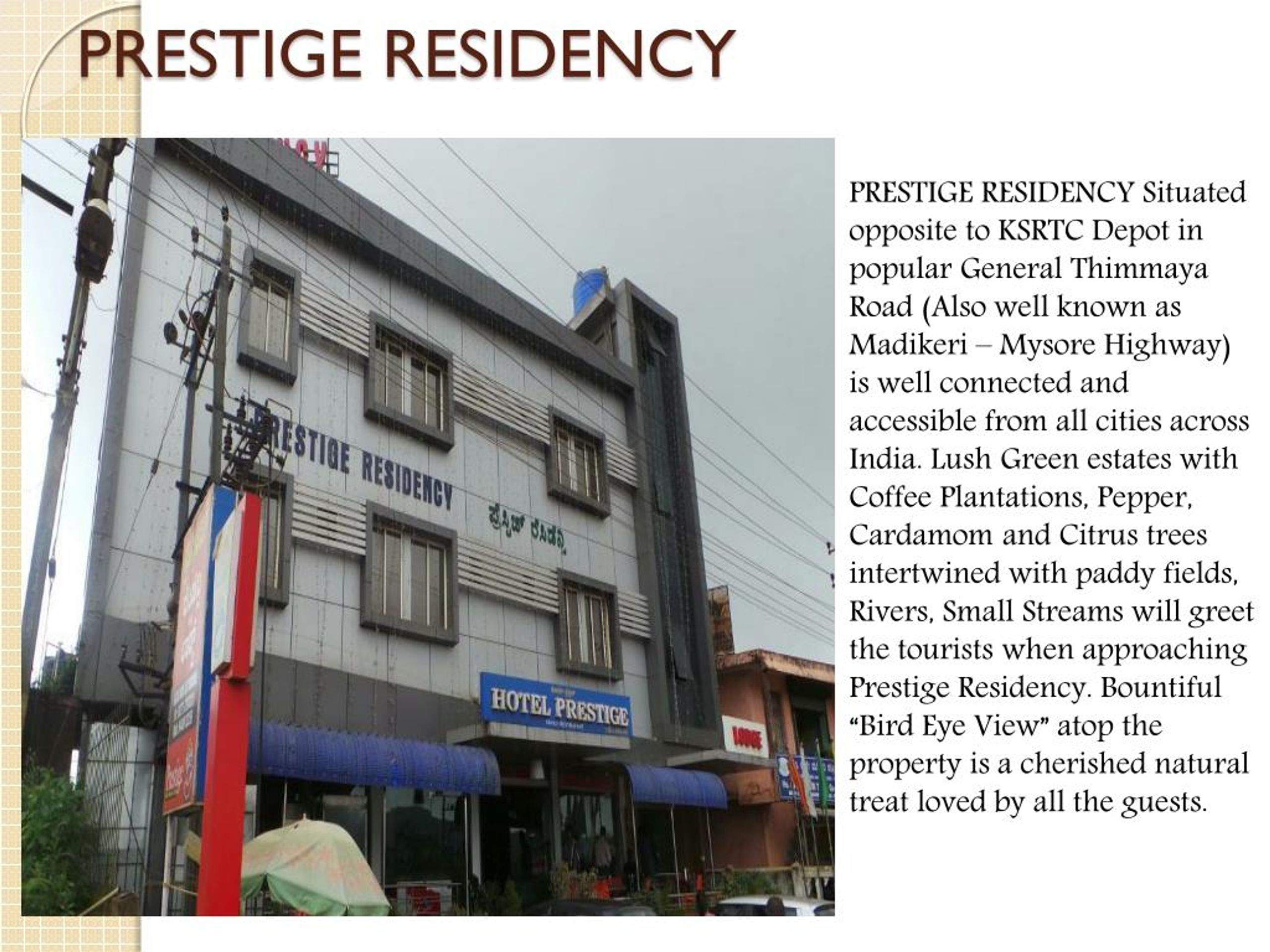 PPT - Prestige Residency PowerPoint Presentation, free download - ID ...
