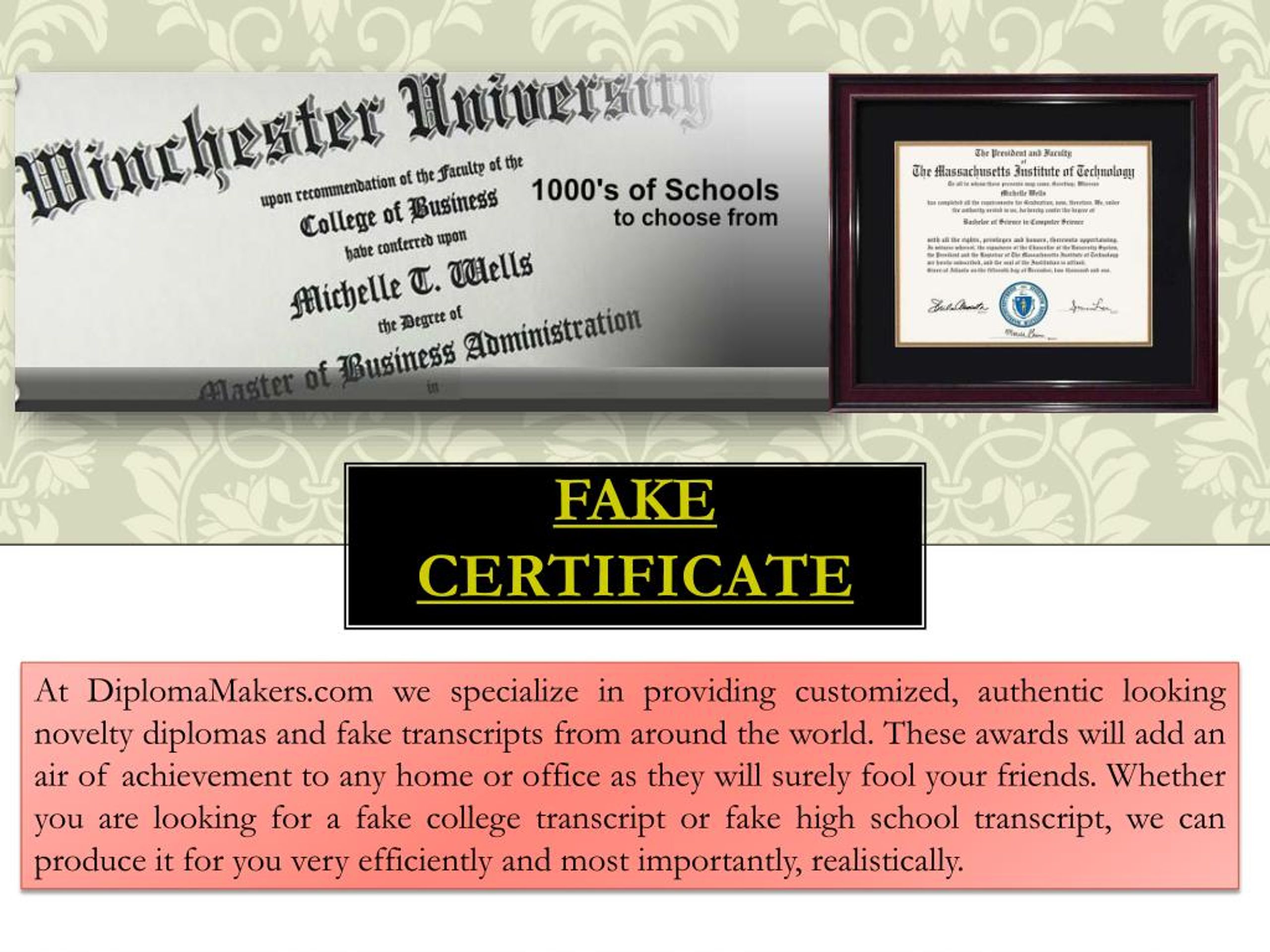 PPT - Fake Degree Certificate PowerPoint Presentation, free download ...