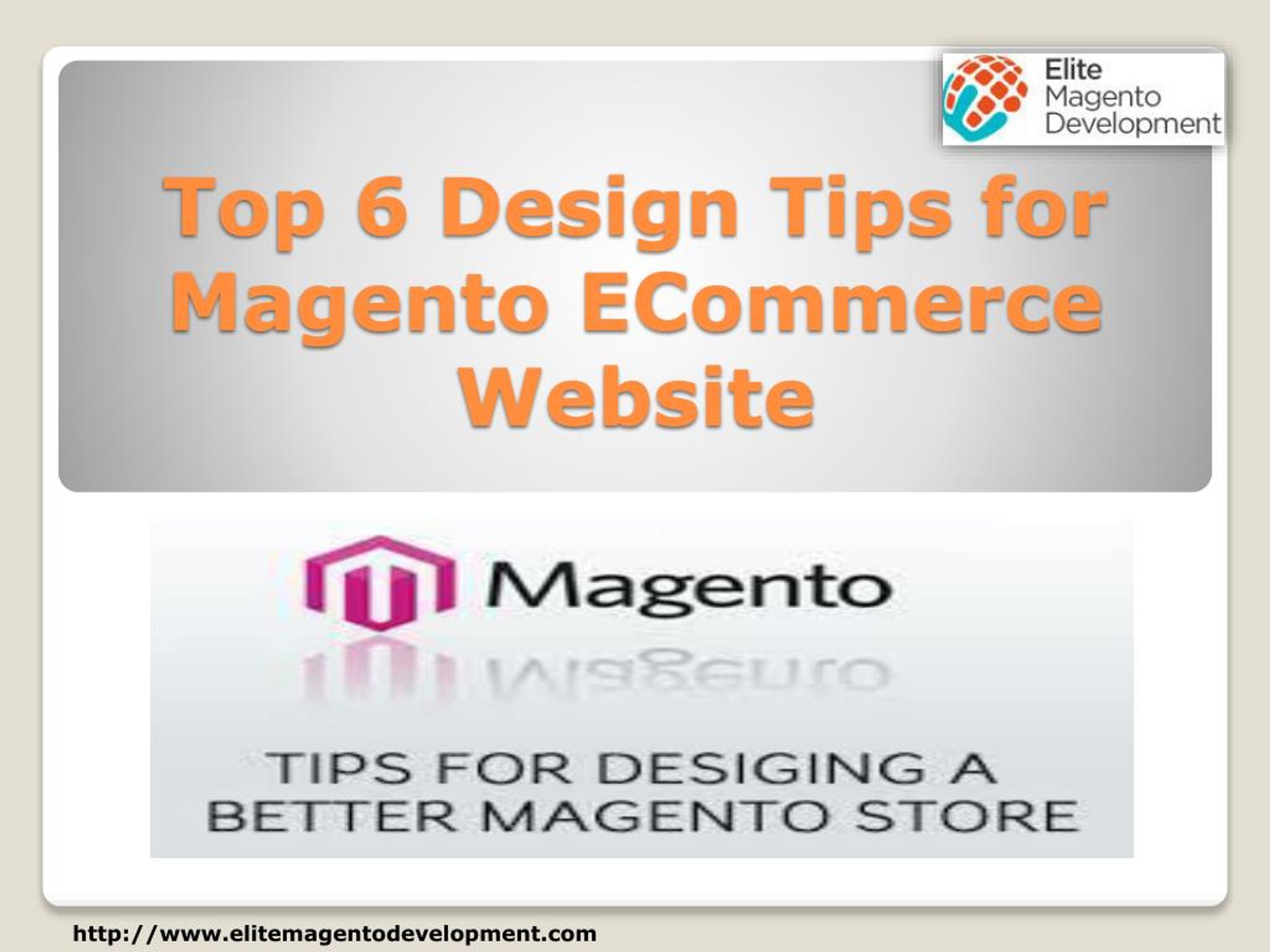 PPT - Top 6 Design Tips for Magento ECommerce Website PowerPoint ...