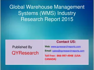 PPT - WMS – Warehouse Management Systems PowerPoint Presentation, free ...