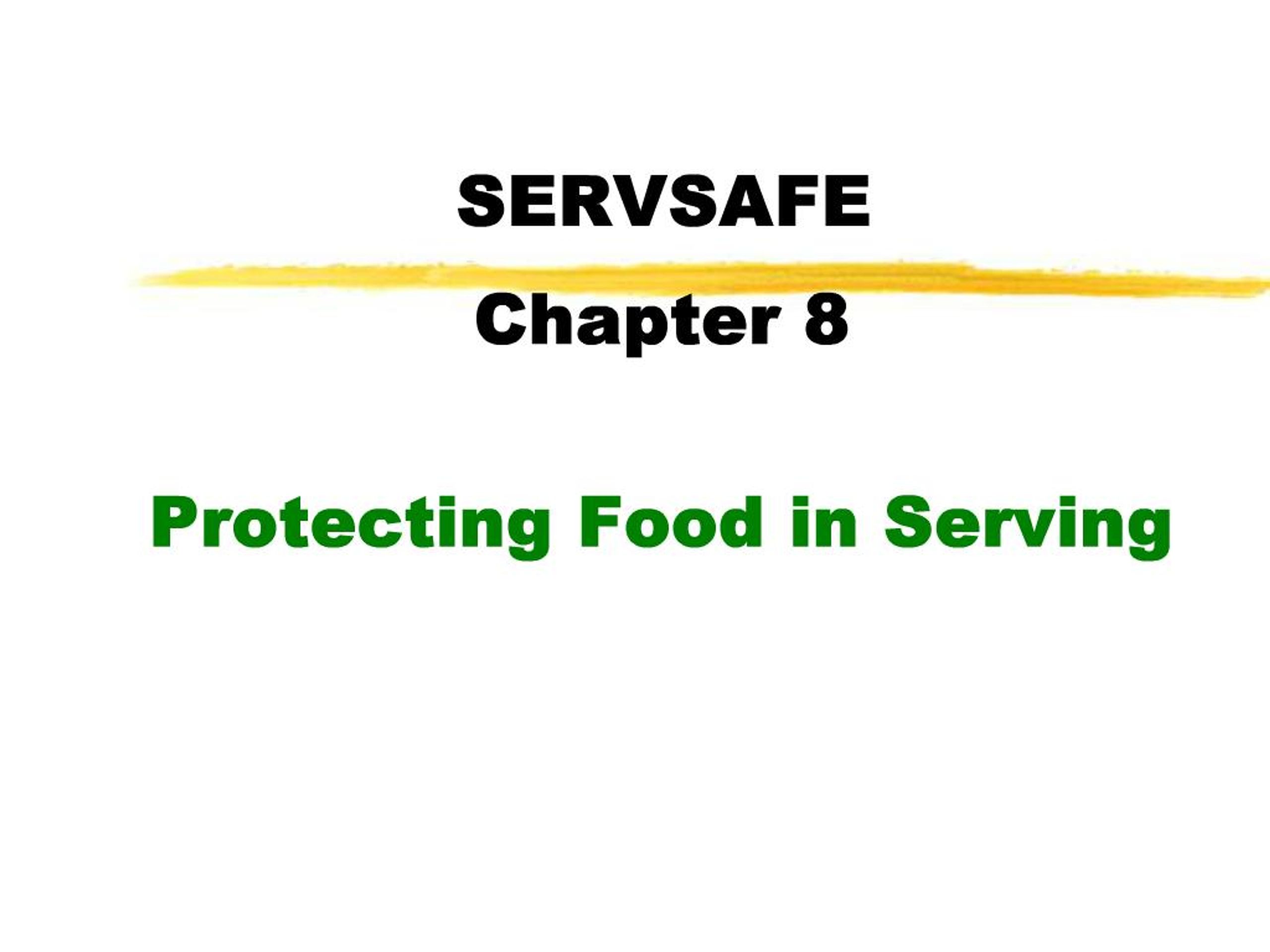 PPT - SERVSAFE PowerPoint Presentation, free download - ID:722854