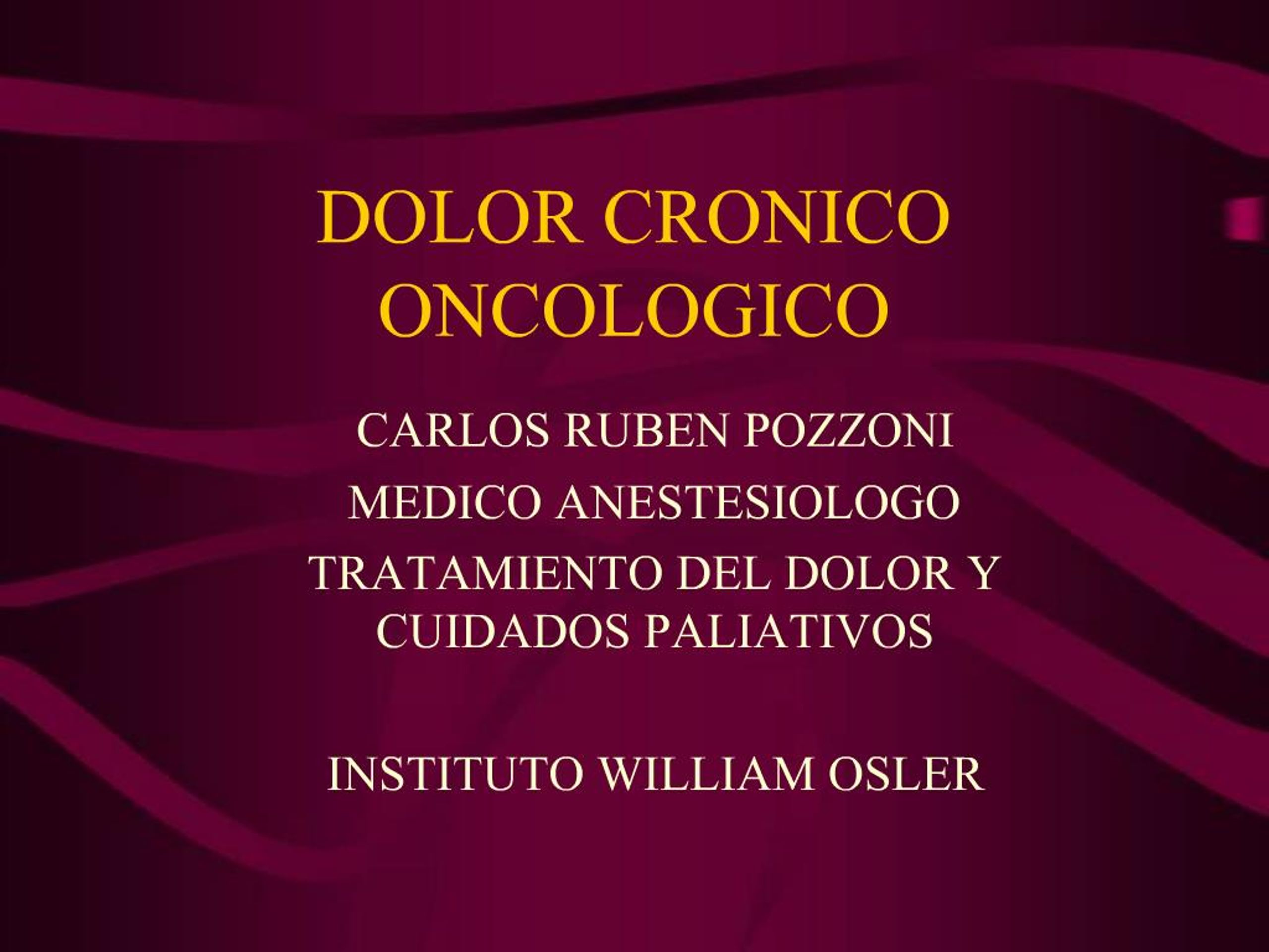 PPT - Epidemiology of Oncologic Chronic Pain in 2003: Gender Prevalence ...