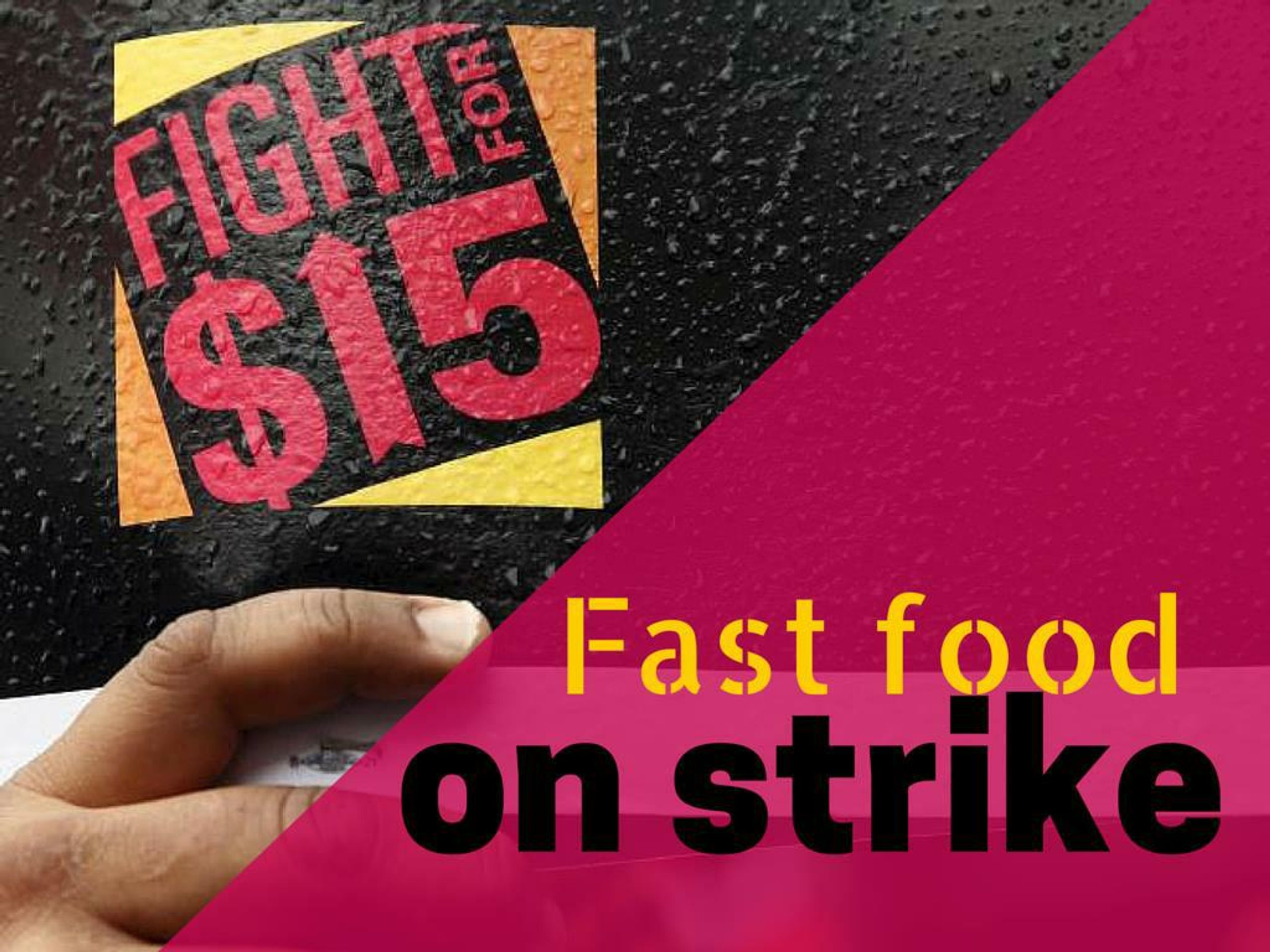 PPT - Fast food on strike PowerPoint Presentation, free download - ID ...