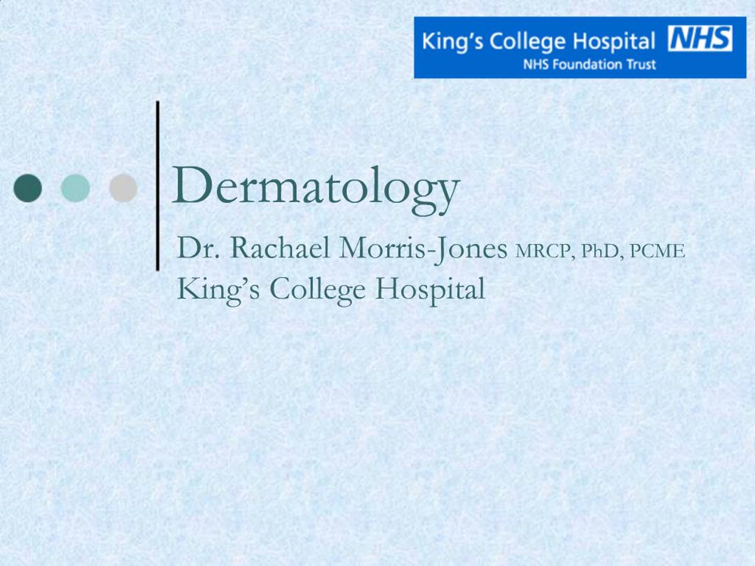 PPT - Dermatology PowerPoint Presentation, free download - ID:725515