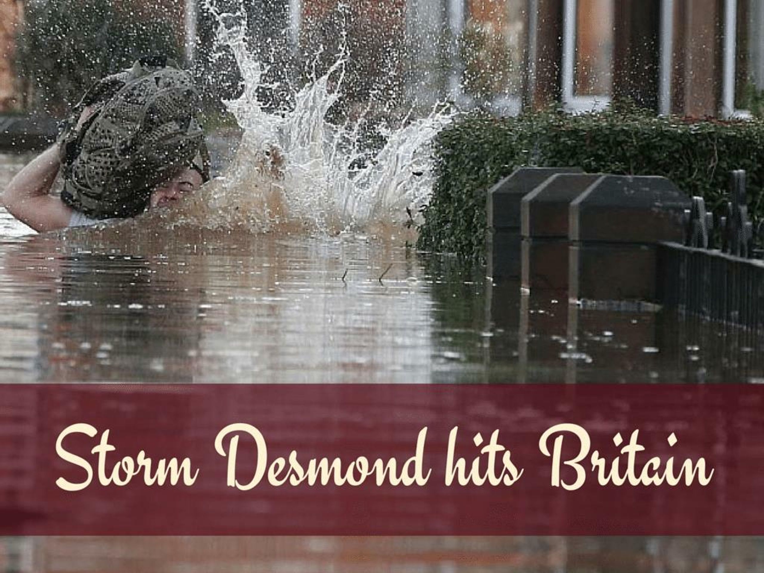 PPT - Storm Desmond hits Britain PowerPoint Presentation, free download ...