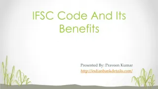 PPT - ifsc code sbi for all banks PowerPoint Presentation, free ...