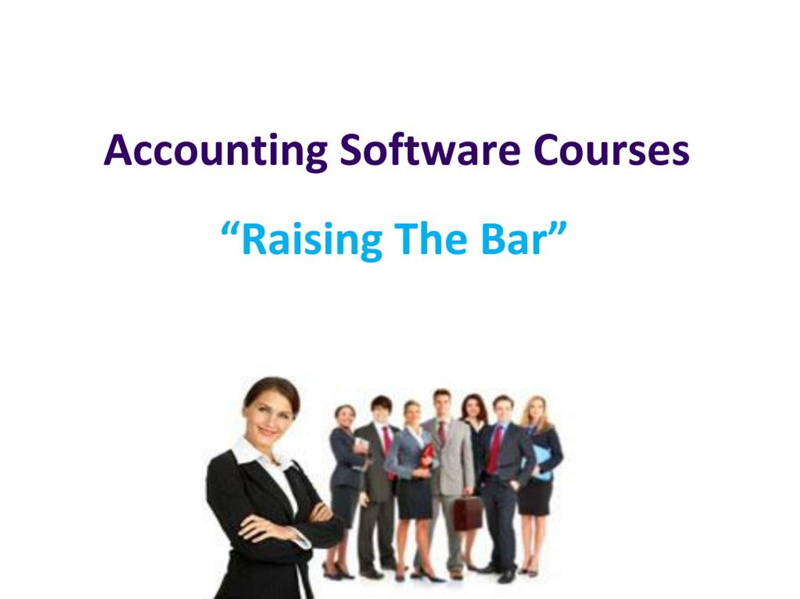 PPT - Accounting Software Courses PowerPoint Presentation, free ...