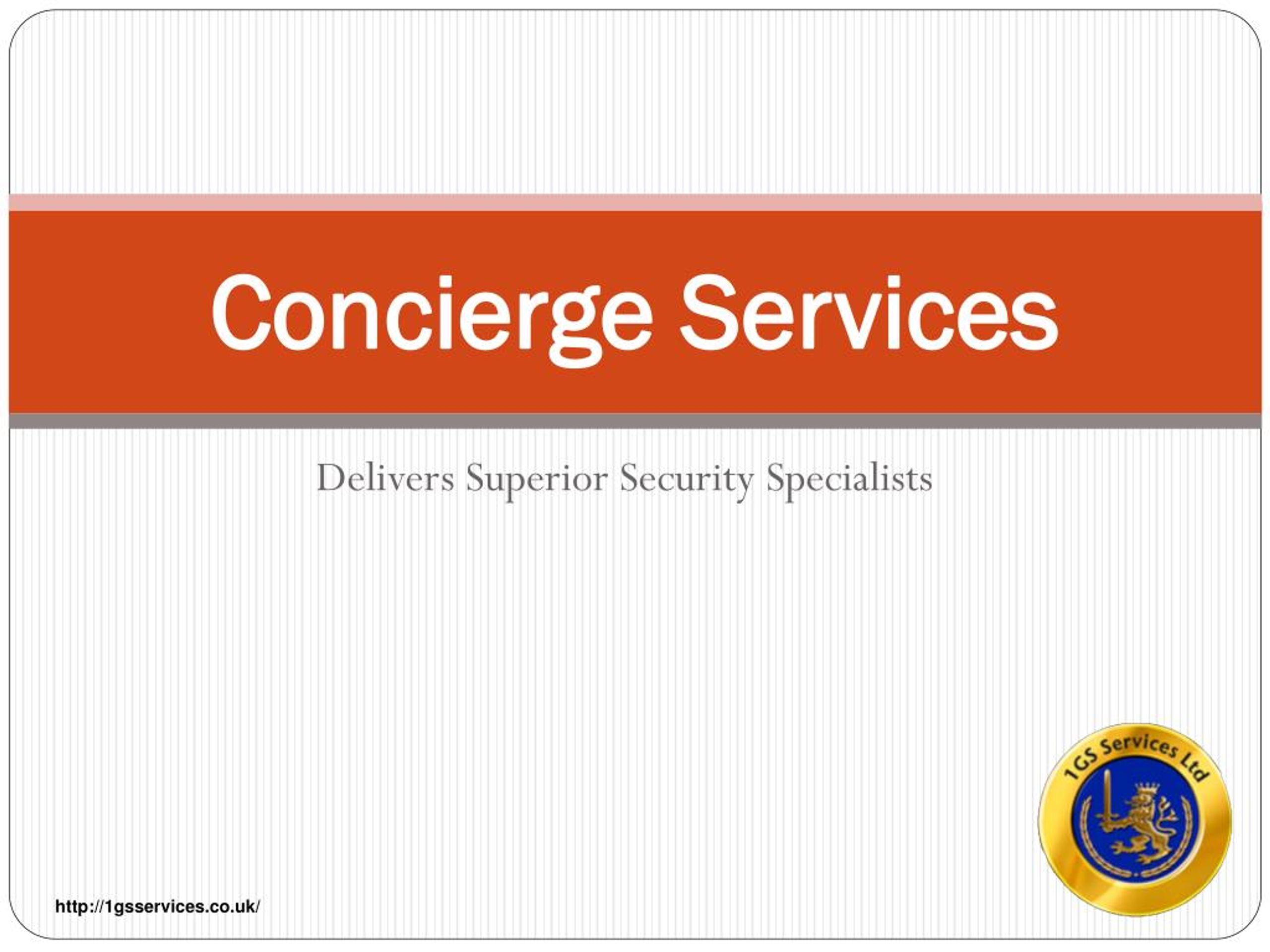 PPT - Concierge Services PowerPoint Presentation, free download - ID ...