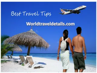 PPT - 5 MOST NECESSARY TIPS FOR TRAVELLING PowerPoint Presentation ...