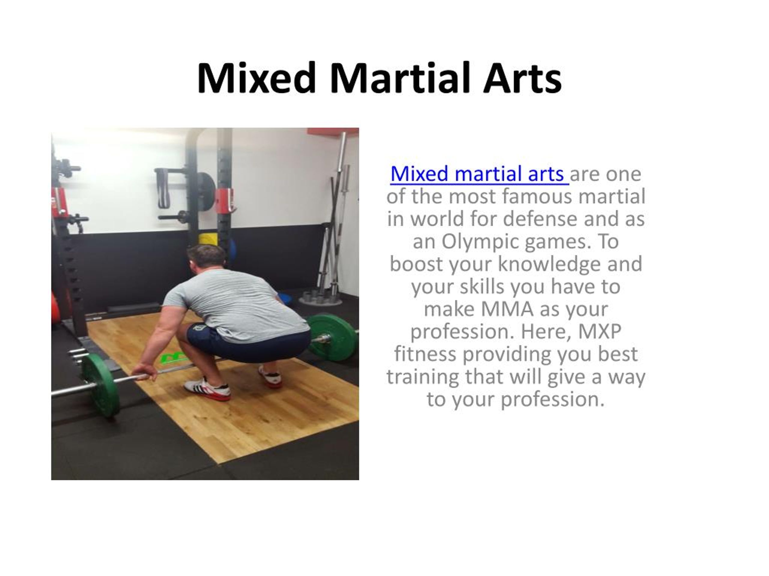 PPT - Mixed Martial Arts PowerPoint Presentation, free download - ID ...