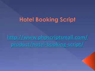 PPT - Booking hotel PowerPoint Presentation, free download - ID:7750775