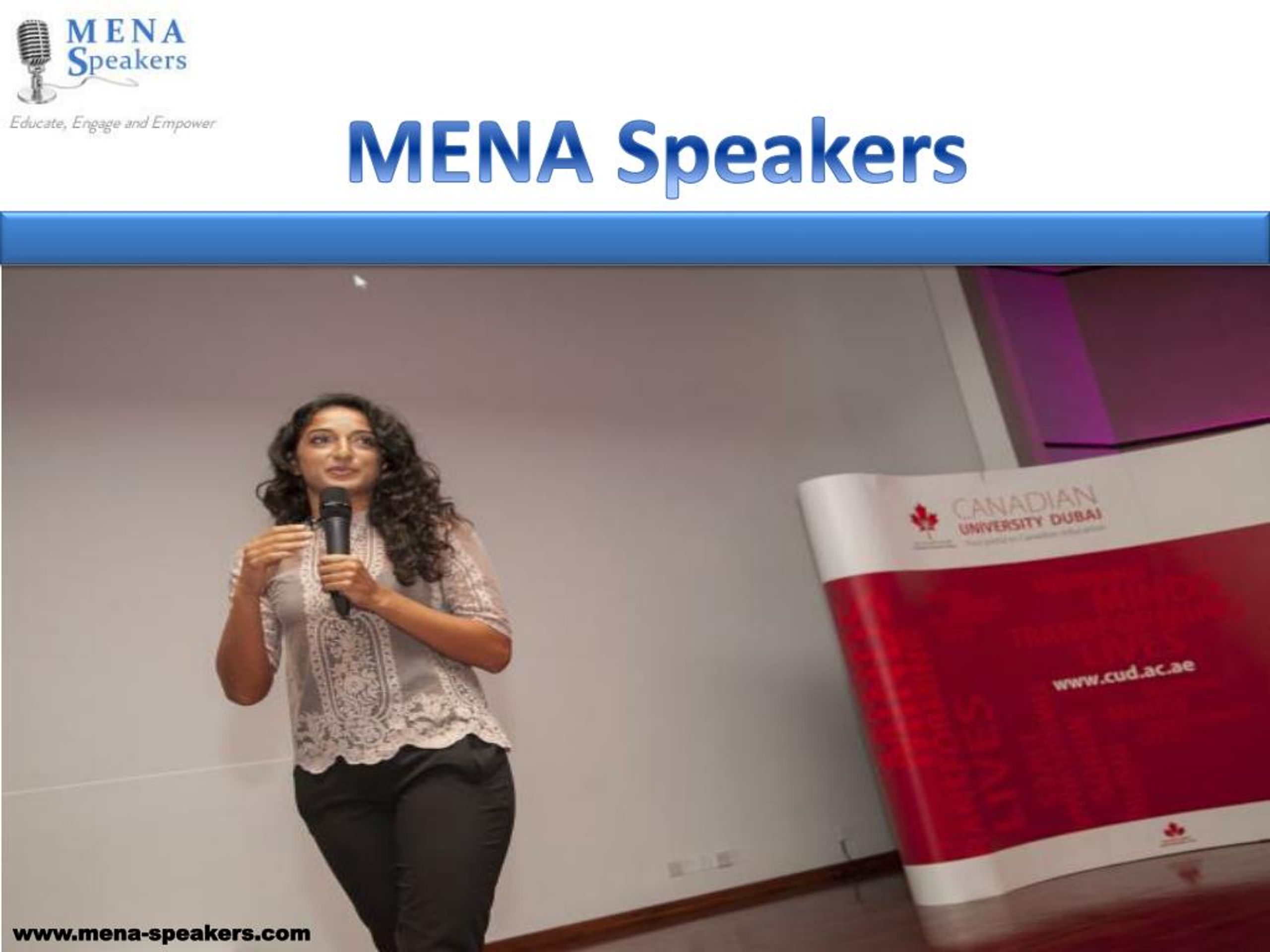 PPT - MENA Speakers PowerPoint Presentation, free download - ID:7295026